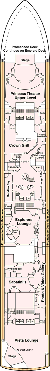 Grand Princess Deck Plans - Cruise Critic
