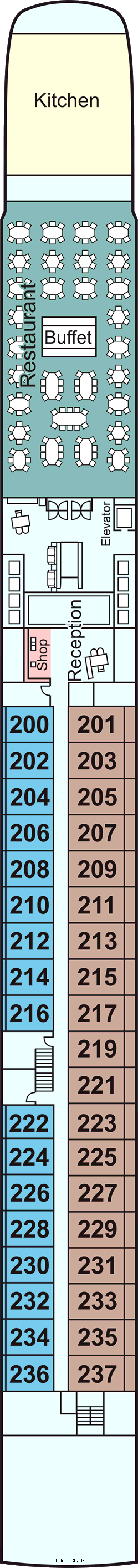 Viking Embla Deck Plans: Ship Layout, Staterooms & Map - Cruise Critic