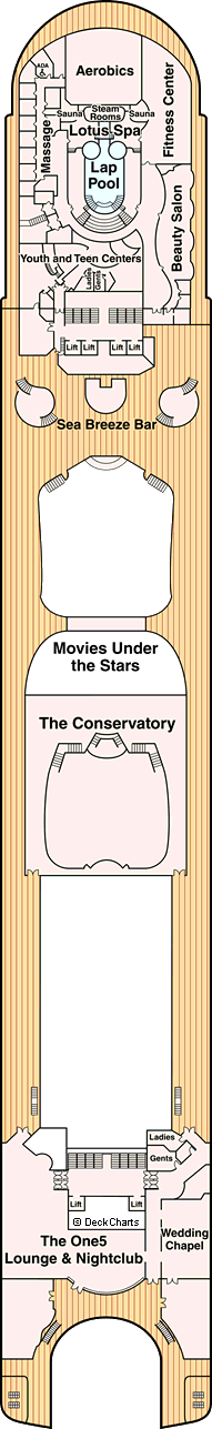 Grand Princess Deck Plans, Ship Layout & Staterooms - Cruise Critic