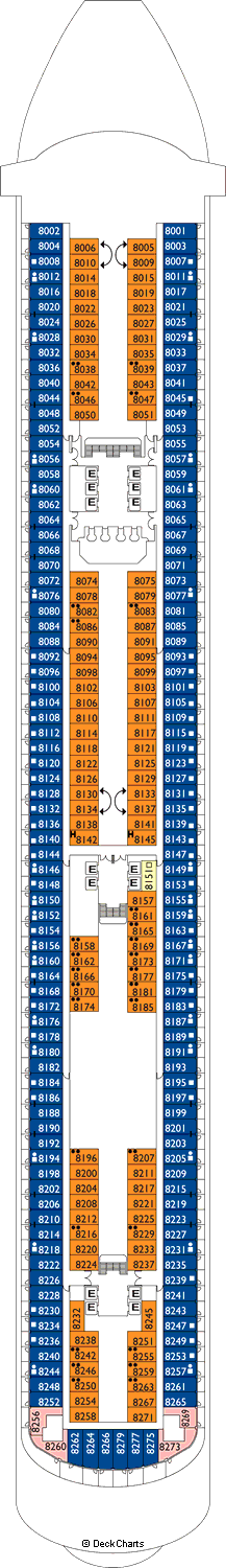 Costa Diadema Deck Plans: Ship Layout, Staterooms & Map - Cruise Critic
